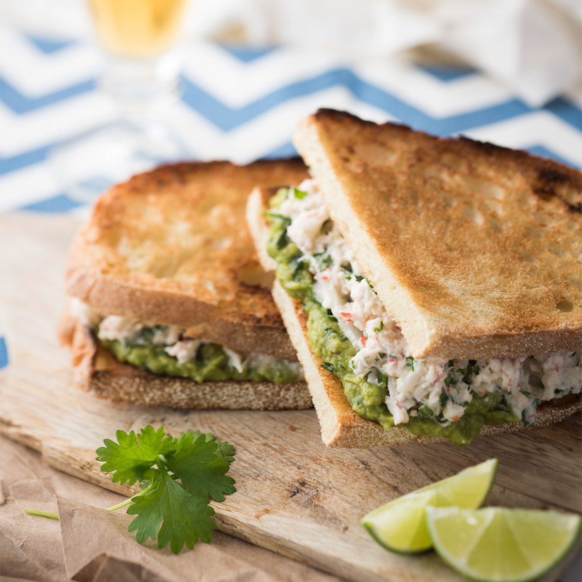 Avocado and Crab Remoulade Sandwich | Avocados from Mexico