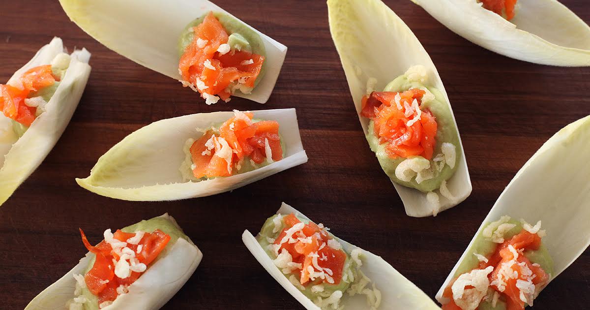 Purée d’avocat au fromage de chèvre et saumon fumé | Avocats du Mexique